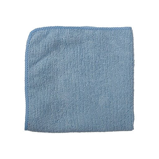 Rubbermaid Microfiber Cleaning Rags, 12" x 12", Blue, 24 Rags/Pack ...