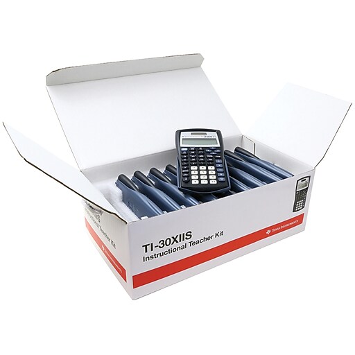 Texas Instruments TI-30X IIS 2-Line 11-Digit Scientific Calculator ...