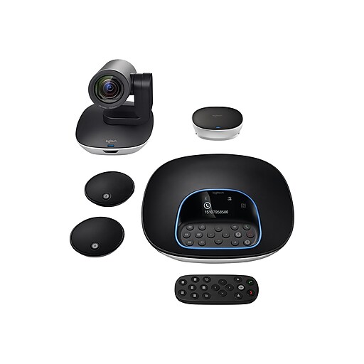 Logitech GROUP 3 Megapixels Conferencing Webcam, Black (960-001060 ...