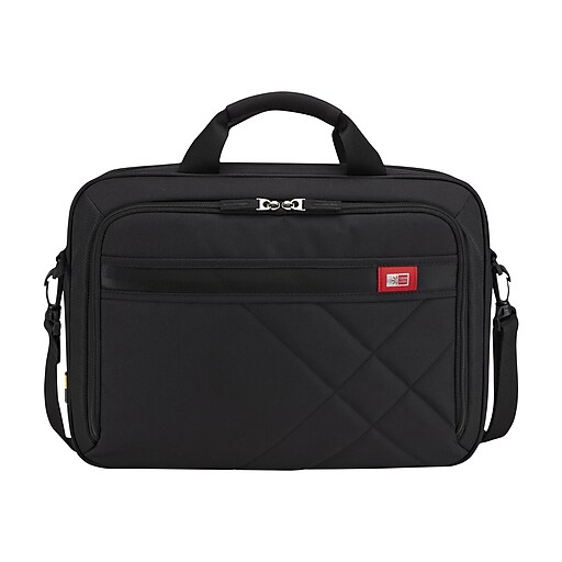 Case Logic 15" Polyester Laptop Bag, Black (3201433) | Staples
