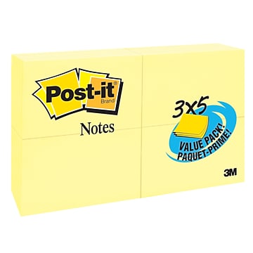 3 x 5 sticky notes | Staples