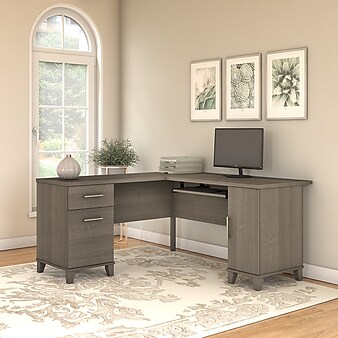 L-Shaped Office Desks | Staples