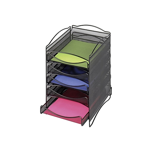 Safco Onyx Steel File Organizer, Onyx (9432BL) | Staples