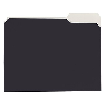 Black File Folders | Staples