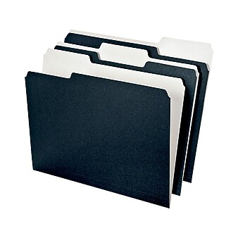 Black File Folders | Staples