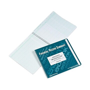 checkbook register | Staples