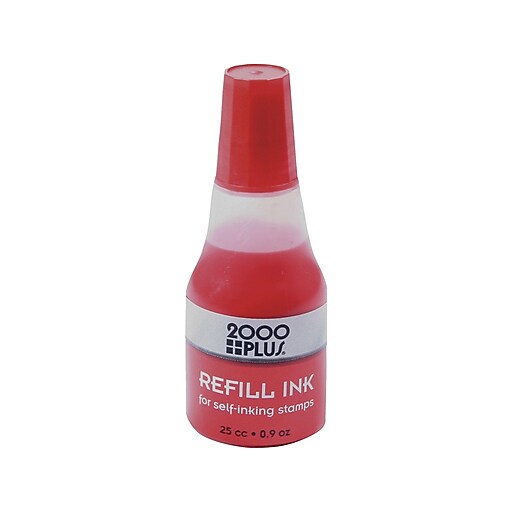 2000 Plus Ink Refill, Red Ink (032960) | Staples