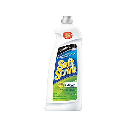 Soft Scrub Commercial Kitchen And Bathroom Cleanser 36 Oz 15519 At