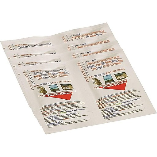 Plasti-Kleen Wipes, 40/Box (HPC1061/WD) | Staples