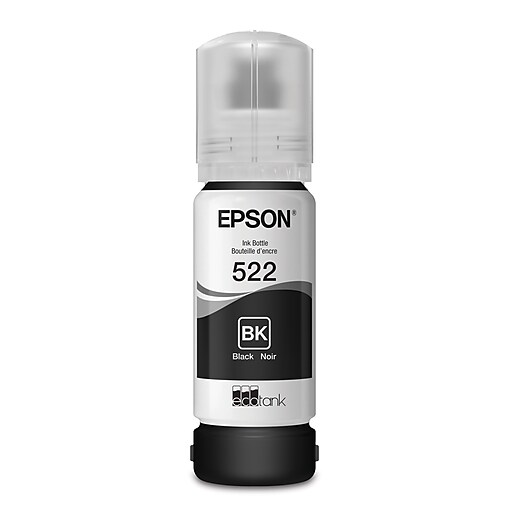 Epson T522 Black Ultra High Yield Ink Bottle (T522120-S) | Staples