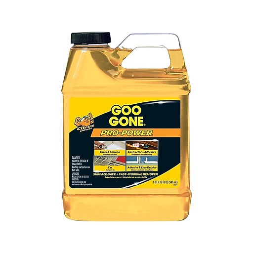 Goo Gone Pro Power Adhesive Remover, Citrus Scent, 32 oz. (WMN2112 ...