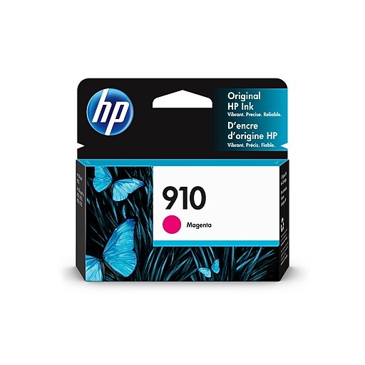HP 910 Magenta Standard Yield Ink Cartridge (3YL59AN#140), print up to ...