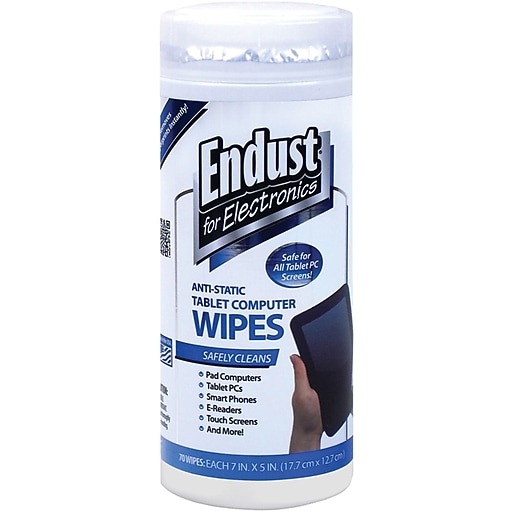 Endust Wipes/Cloths, 70/Pack (12596) | Staples