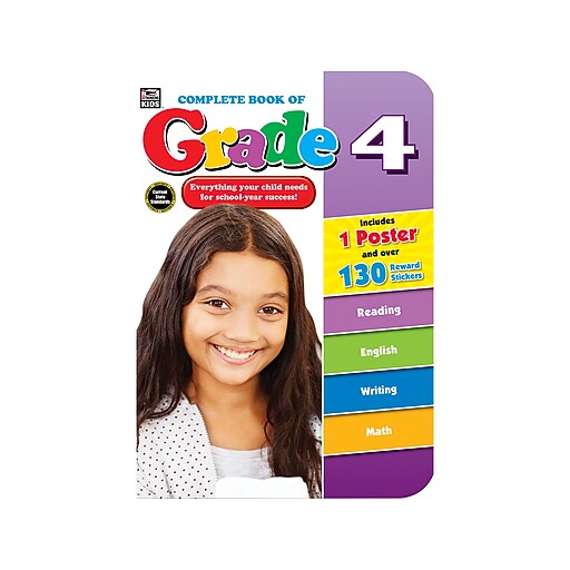 Complete Book of Grade 4 Workbook, Paperback (9781483813097) | Staples