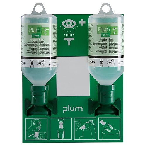 Plum Small Open Eyewash Station (46948) | Staples