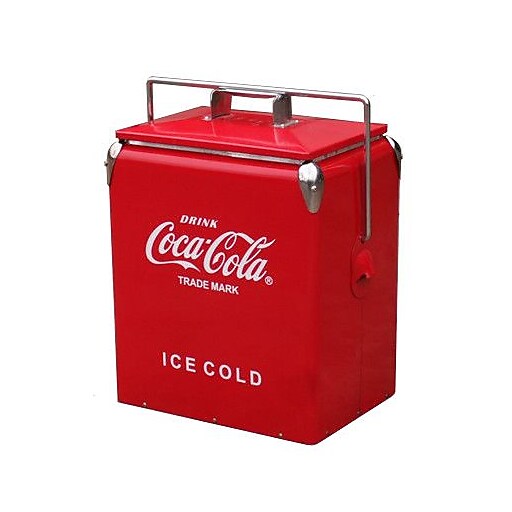 Coca-Cola Vintage Ice Chest 13 Liter Retro Vintage (CCVIC-13) at Staples