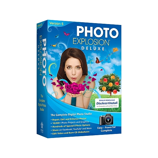 Nova Photo Explosion Deluxe 5.0, Windows, DVD/Download (42364) | Staples