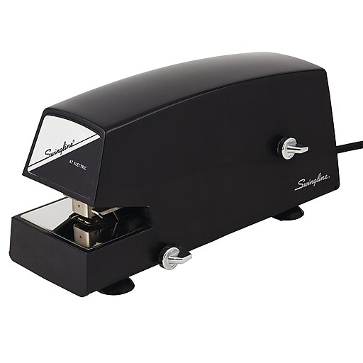 Swingline Commercial Electric Stapler, 20 Sheet Capacity, Black/Silver ...