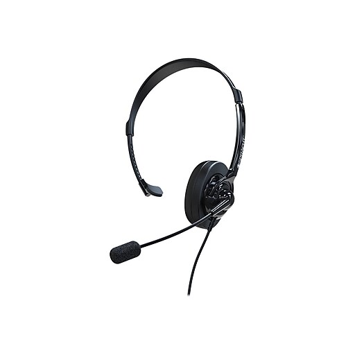 Spracht ZUM Noise Canceling Mono Headset, Over-the-Head, Black (ZUM350M ...