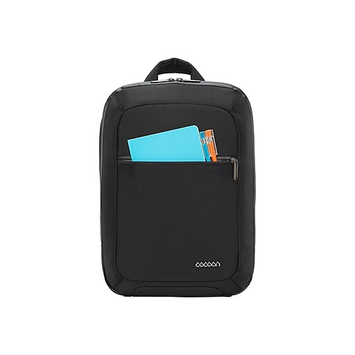 Cocoon SLIM Laptop Backpack, Solid, Black (MCP3401BK) | Staples