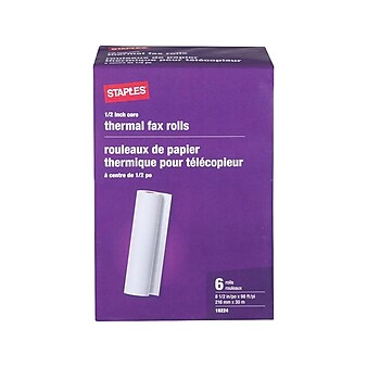 Fax Paper - Thermal Fax Paper Rolls | Staples