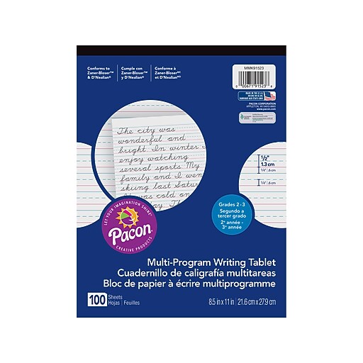 Multi-Program Handwriting Writing Tablet for Multi-Grade (PMMK91523 ...