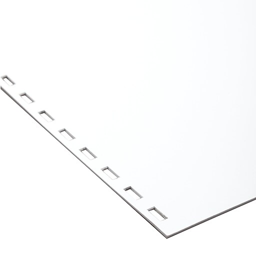 Swingline GBC CombBind Unruled Filler Paper, 8.5" x 11", White, 500 ...