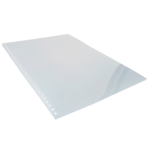 Swingline Design View Poly Presentation Cover, 8.5" x 11", Clear, 25 ...