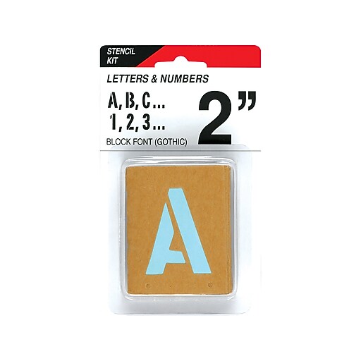 Cosco Reusable Paper Stencil Kit (098163) | Staples