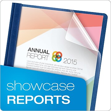 clear front report covers | Staples