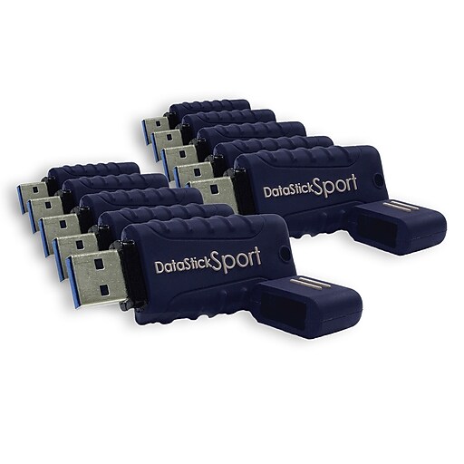 Centon DataStick Sport 8GB USB 3.0 Type A Flash Drive, Blue (S1-U3W2-8G ...