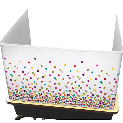 Teacher Created Resources Confetti Foldable Plastic Freestanding ...