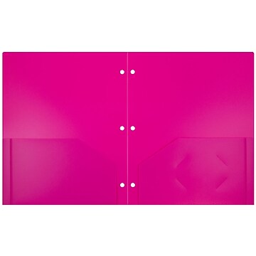pink folders | Staples