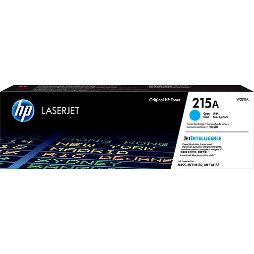 HP 215A Cyan Standard Yield Toner Cartridge (W2311A) | Staples