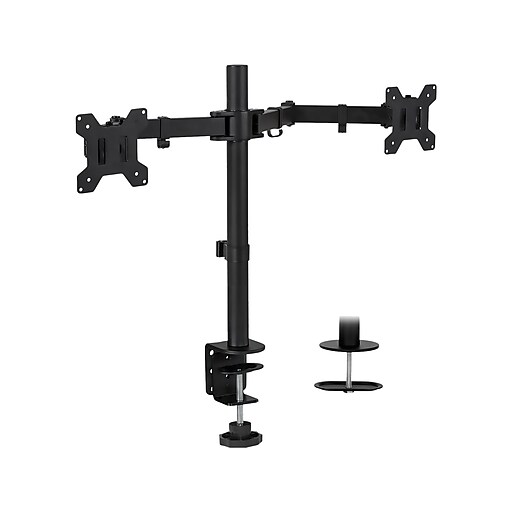 Mount-lt! Adjustable Full Motion Monitor Arm Mount, Up to 32" Monitor ...