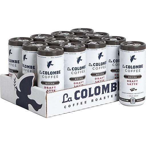 La Colombe Draft Latte Mocha Cold Brew Coffee, Medium Roast, 9 Fl. Oz ...