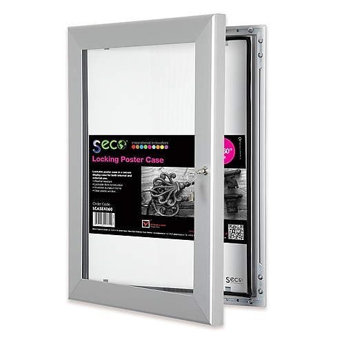 Seco 40" x 60" Metal Poster Frame (LCASE4060) | Staples