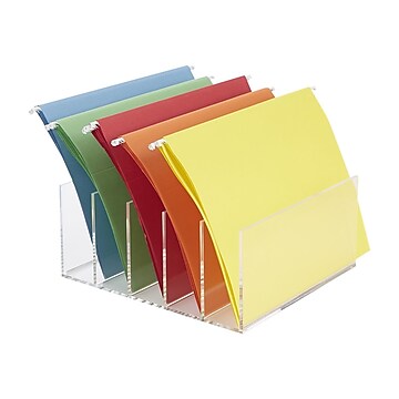 clear file organizer | Staples