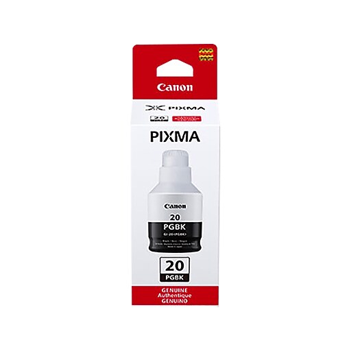 Canon 20 Black Standard Yield Ink Bottle (3383C001) | Staples