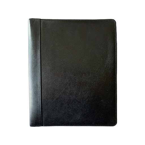 Rogue Wallet Leather Portfolio Case, Black (black no zipper) | Staples