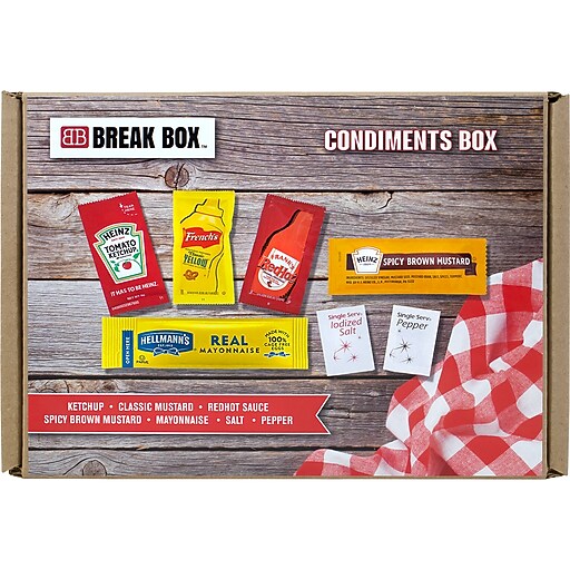 Break Box Condiment Box, 515/Pack (700-00074) | Staples