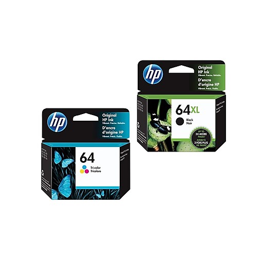 Hp 64xl 64 Black High Yield Tri Color Standard Yield Ink Cartridges 2