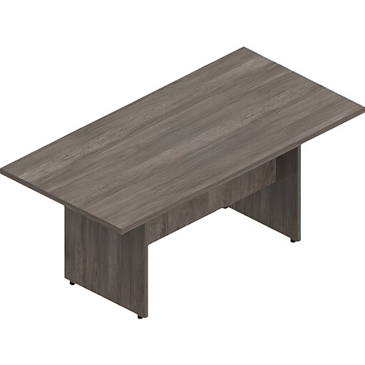 Offices To Go Superior Laminate 71" Table, Artisan Gray ...