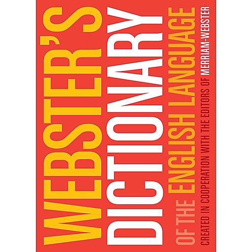 Webster Dictionary | Staples