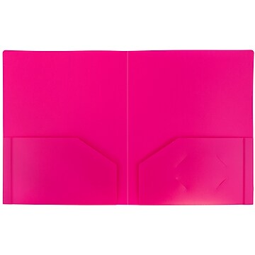 pink folders | Staples