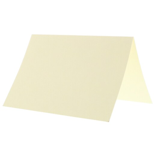 JAM Paper Smooth Formal Notecards, Ivory Linen, 100/Pack (309877) | Staples