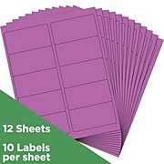 Purple Labels | Staples