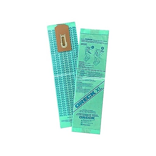 Oreck Commercial XL Upright Type CC Filtration Vacuum Bags, Green, 25 ...