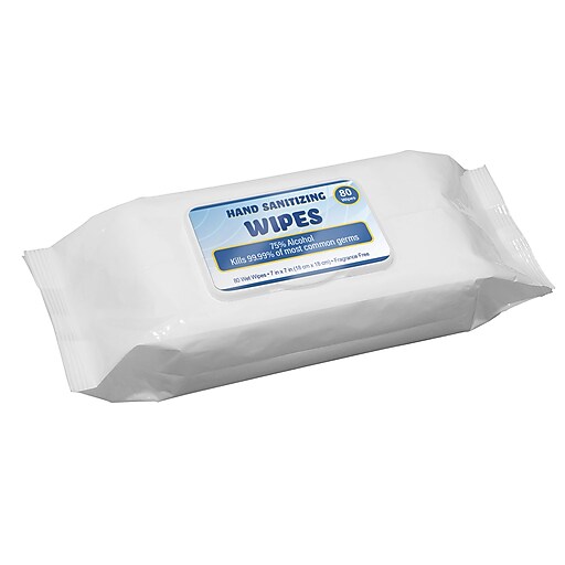 Alcohol Wipes, 80 Wipes (MED1501) | Staples