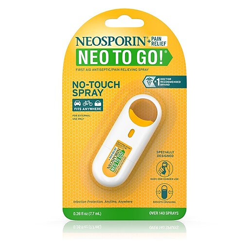 Neosporin® + Pain Relief NEO TO GO!® First Aid Antiseptic/Pain ...